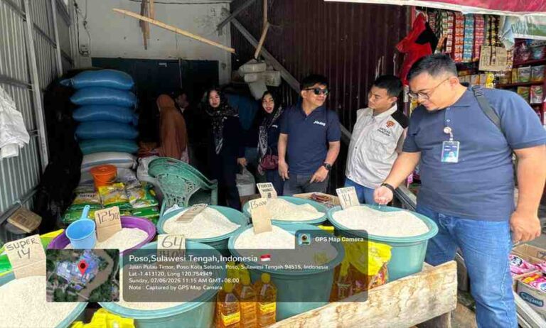 Bulog Poso dan Satgas Pangan Pantau Harga Beras dan Minyak Goreng di ...