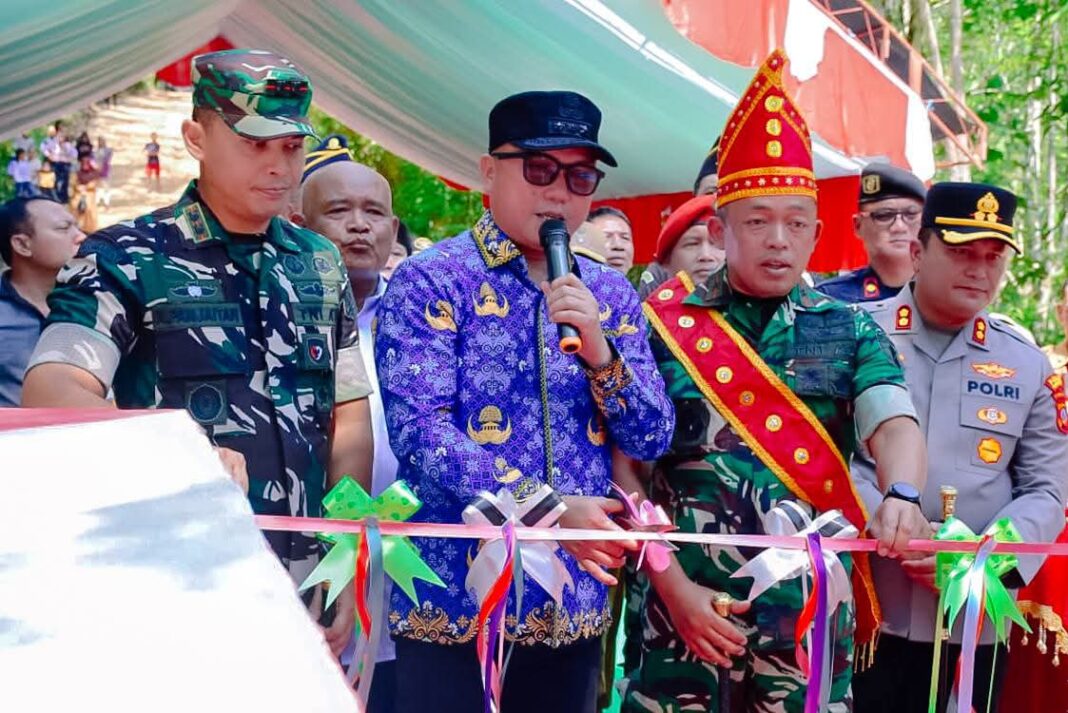 Bupati Delis Apresiasi Danrem 132/Tadulako, Jembatan Perintis Garuda ...